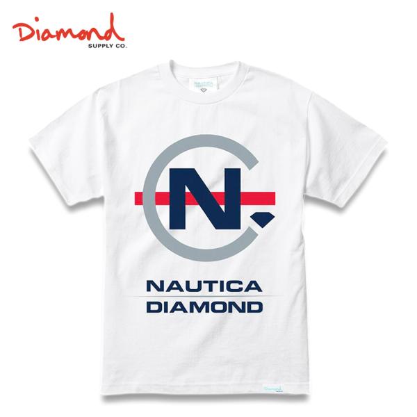 DIAMOND SUPLLY Co.×NAUTICA@nautica×@diamondsupplycoコラボラインが入荷いたしました。STYLE:C20DMPA403S★素材:100%COTTON★Mサイズ (身幅:約50cm 肩幅:約49...