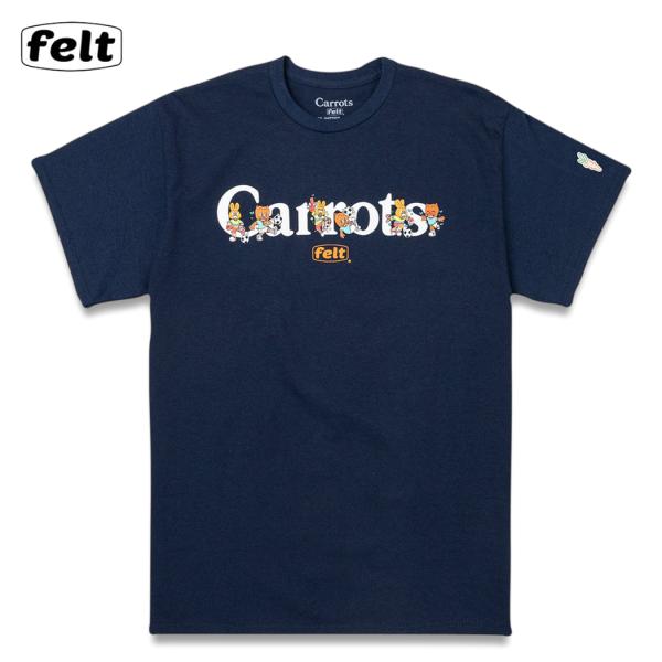 Felt×CARROTS BY ANWER CARROTLAのストリートウェアブランドCARROTS BY ANWER CARROTとN.Y発のストリートウェアブランドFeltのコラボレーションコレクションFelt(フェルト)マイアミ出身の...