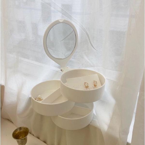 ※こちらお取り寄せ商品(3週間前後)になります。アクセサリー収納ケースサイズ 約11×11cm【材質】プラスチック※海外から取り寄せた輸入品です。海外製特有の作りの甘さがあることがあります。検品はしましたが、細かい点(色ムラ、プリント割れ、...