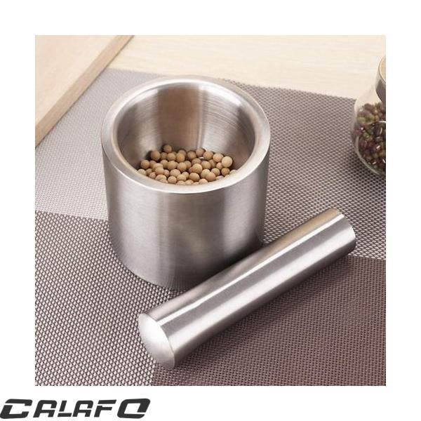 サイズ：掲載写真をご参照ください。【材質】：ステンレス、PP。簡単に洗浄できます。【用途】薬、薬材、ニンニク、スパイスなど粉砕用、すり鉢?すりこぎ棒のセット。【高品質】ステンレス製で頑丈耐久、耐腐食、薬やスパイス本来の風味を損ないません。【...