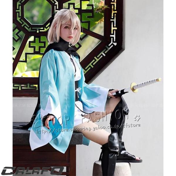 ●セット内容 ：着物＋インナー＋マフラー＋帯封＋紐＋髪飾り＋腕カバー＋足カバー●サイズ： CM/KG(誤差ご多少ございます）S:身長150-158 体重40-45バスト88ウエスト65着丈71M:身長158-162 体重45-57バスト92...