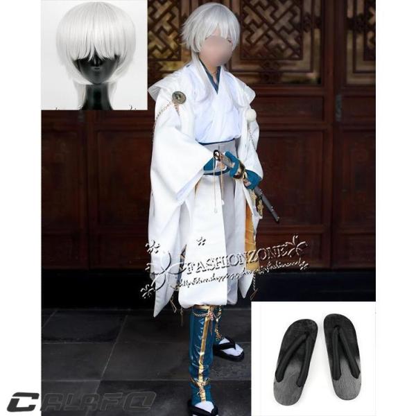 ◆新品未使用◆セット内容：肩衣＋袴＋コート＋腰巻＋襟飾り＋手袋＋アクセサリー(写真参照)◆サイズ：CM/KG (写真参照)別購入：ウイッグ追加2000円 靴追加2000円 刀道具追加7500円S       バスト100　 着丈60    ...