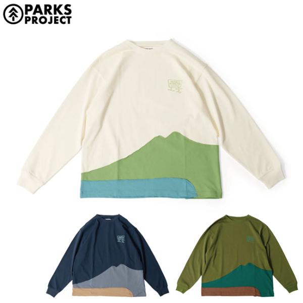 PARKS PROJECT パークスプロジェクト Landscape L/S Tee ランドスケープロングスリーブTシャツ PP24AW-013 【 トップス 長袖 ロンT 】