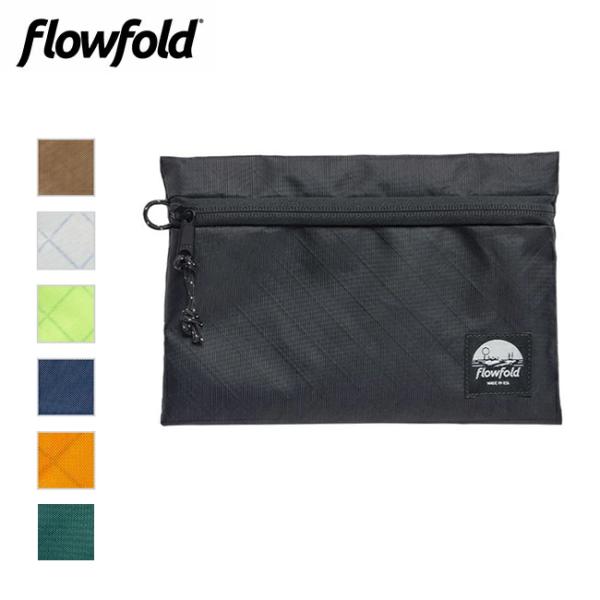Flowfold フローフォールド Voyager Zipper Pouch Medium ボイジャージッパーポーチミディアム FFMTP059 【 小物入れ 収納 軽量 耐水 】【メール便・代引不可】