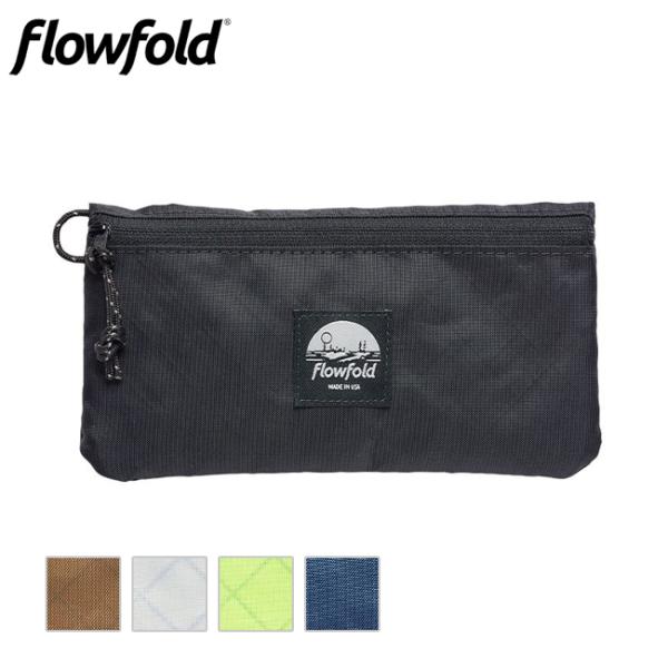 Flowfold フローフォールド CREATOR ZIPPER POUCH WALLET クリエイタージッパーポーチウォレット 【 小物入れ 財布 コインケース 収納 軽量 耐水 】【メール便・代引不可】