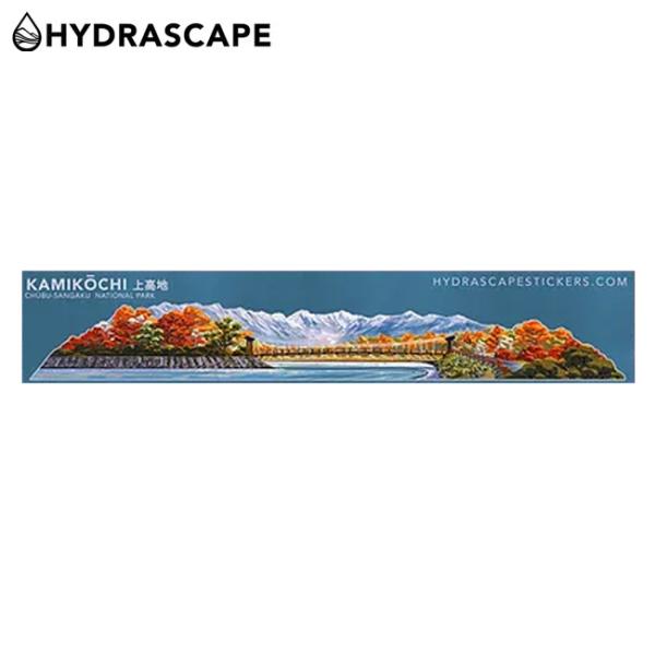 Hydrascape ハイドラスケープ Miniscape Sticker JAPAN edition ミニスケープステッカージャパンエディション Kamikochi 【 シール カスタム 水筒 車 クーラーボックス 食洗器対応 防水 UV...
