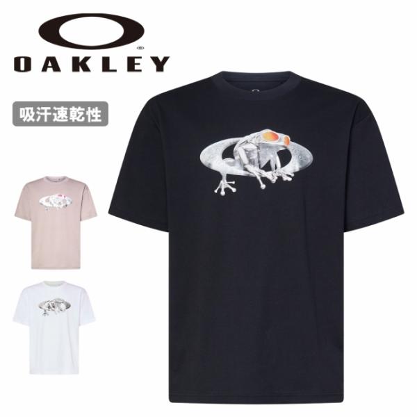 OAKLEY オークリー Enhance Qdc SS Tee Frog 5.0 エンハンスQDC SSティーフロッグ5.0 FOA409028 【 トップス 半袖 Tシャツ UVカット 吸汗速乾 アウトドア 】【メール便・代引不可】
