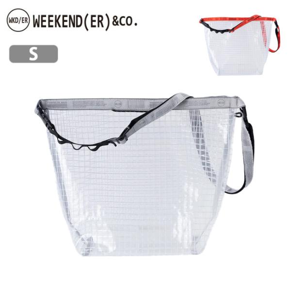 WEEKEND(ER) ウィークエンダー GRID Roll top ＋ Shoulder strap グリッドロールトップ+ショルダーストラップ S 79171 【 サコッシュ レジャー フェス ウォーキング デイリー カバン バッグ ア...