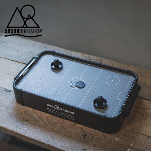5050WORKSHOP フィフティフィフティワークショップ BOARD GAMES HOCKEY ボードゲームホッケー TR053-5WS-3813 【 卓上 対戦 リメイク 電動 家族 パーティ キャンプ アウトドア 】