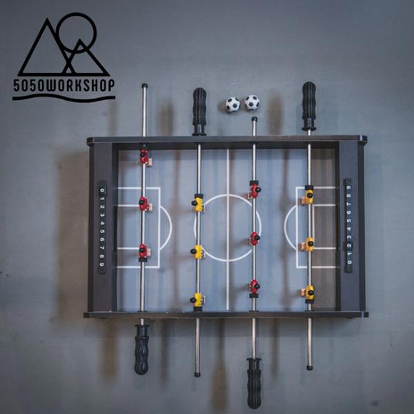 5050WORKSHOP フィフティフィフティワークショップ BOARD GAMES FOOTBALL ボードゲームフットボール TR053-5WS-3814 【 サッカー 卓上 対戦 リメイク 家族 パーティ キャンプ アウトドア 】