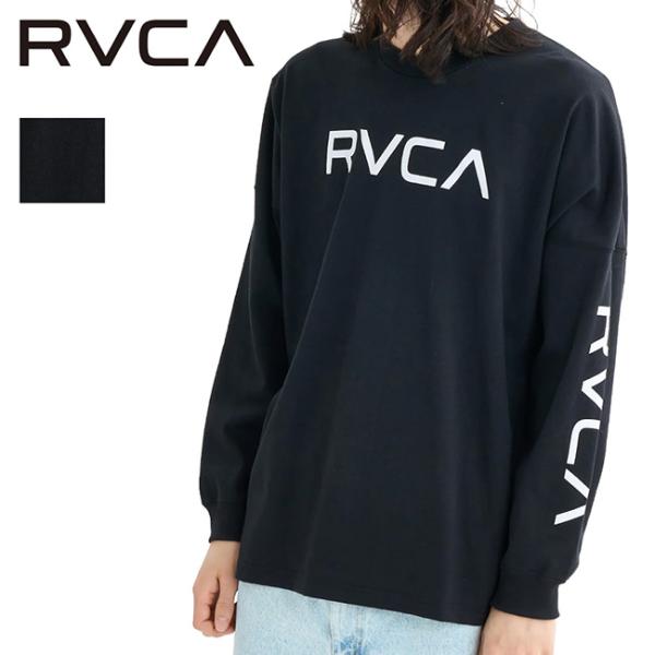 RVCA ルーカ RVCA LT ルーカロングスリーブTシャツ BF042051 【 トップス 長袖 ロンT 綿 コットン ビッグシルエット ワイドシルエット アウトドア 】