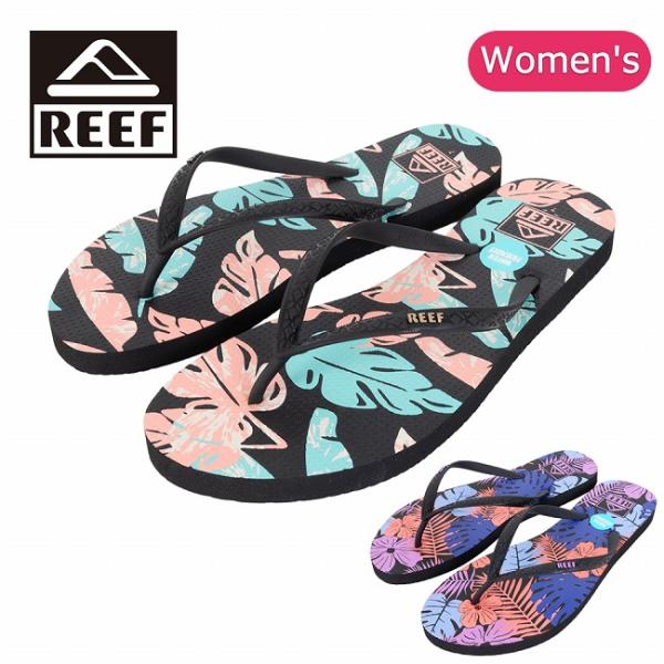 REEF リーフ REEF SEASIDE PRINTS リーフシーサイドプリント CJ4358/CJ3672 【 レディース ビーサン ビーチサンダル トング 海 川 アウトドア 】