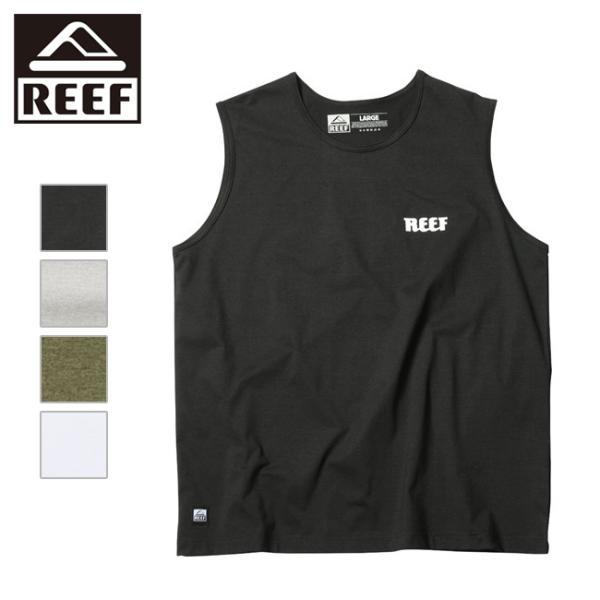 REEF リーフ HERITAGE LOGO RASH TANK ヘリテージロゴラッシュタンク RFTEM2322 【 トップス ノースリーブ タンクトップ アウトドア 】