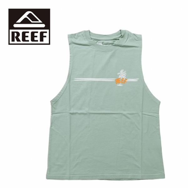 REEF リーフ LOGO TANKTOP ロゴタンクトップ RF21SS7006TK 【 トップス ノースリーブ アウトドア 】【メール便・代引不可】