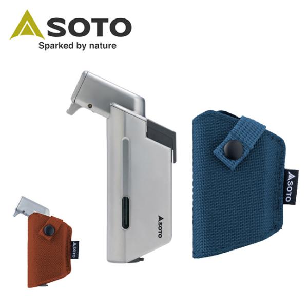 SOTO ソト マイクロトーチEDGE ホルスターセット ST-489CS 【 バーナー 小型 耐風 アウトドア キャンプ 】【メール便・代引不可】