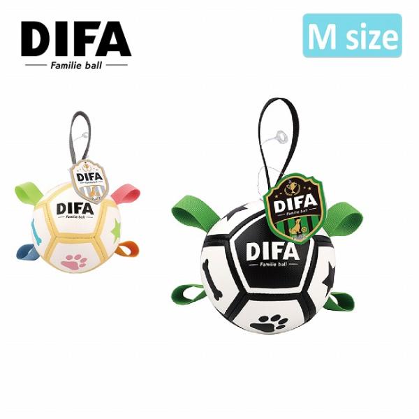 DIFA ディファ ファミリエボール M PZ75195/PZ75196 【 ペット 犬用品 玩具 おもちゃ カラフル タグ付き キャンプ 川遊び 公園 アウトドア 】