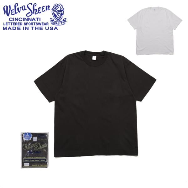 Velva Sheen ベルバシーン 1 PAC S/S C/N TEE 1パックショートスリーブクルーネックティー 162319 【 トップス 半袖 Tシャツ パックT 無地 コットン 綿 アウトドア 】【メール便・代引不可】