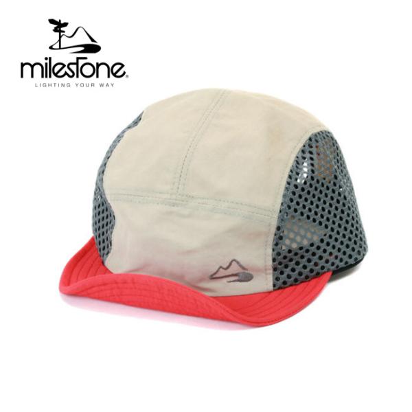 milestone マイルストーン original cap オリジナルキャップ MSC-018 【 帽子 トレッキング トレイルランニング ファストパッキング キャンプ アウトドア 】【メール便・代引不可】