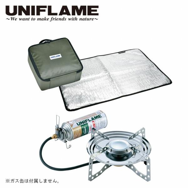 UNIFLAME ユニフレーム US-D II ケース・シートセット 769706 【 キャンプ アウトドア 調理 ゴトク 分離型バーナー セット 】