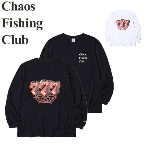 Chaos Fishing Club カオスフィッシングクラブ 七芒星 T-Shirt L/S Tシャツロングスリーブ CFC-25AW-CUT06 【 トップス 長袖 ロンT 綿 コットン キャンプ アウトドア 】