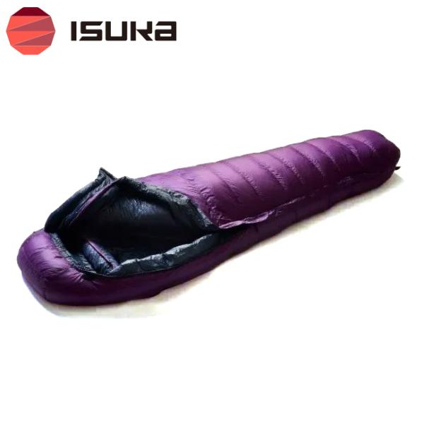 ISUKA イスカ エアプラス 810 【 寝袋 シュラフ 羽毛 ダウン マミー型 軽量 車中泊 登山 防災 キャンプ アウトドア 】