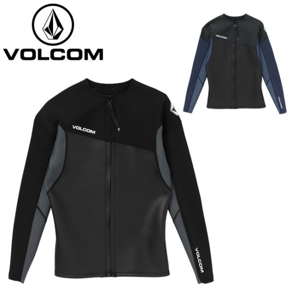 VOLCOM ボルコム 1.5mm Front Zip Neoprene Top 1.5mmフロントジップネオプレントップ A9612401 【 メンズ ウエットスーツ サーフ 海 サーフィン アウトドア 】