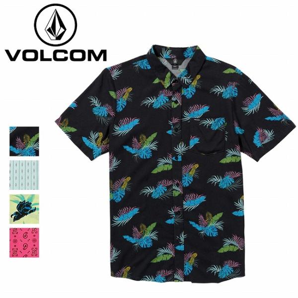 VOLCOM ボルコム High Ball Short Sleeve Woven Shirt ハイボールショートスリーブウーブンシャツ A0402400 【 トップス 半袖 開襟シャツ モダンフィット アウトドア 】【メール便・代引不可】