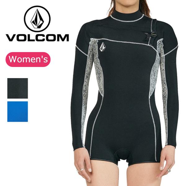 VOLCOM ボルコム Womens Modulator 2mm Long Arm Chest Zip Wetsuit ウィメンズモジュレーター2mmロングアームチェストジップウェットスーツ O9512308 【 レディース ウエットスーツ...