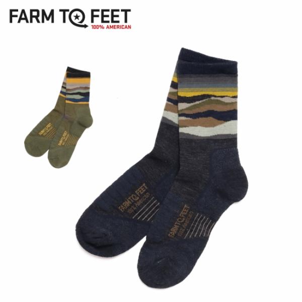 Farm To Feet ファームトゥフィート American Trail Max Patch Light Targeted 3/4 アメリカントレイルマックスパッチライトターゲット 9797 【 靴下 ハイキング 登山 タウンユース キ...
