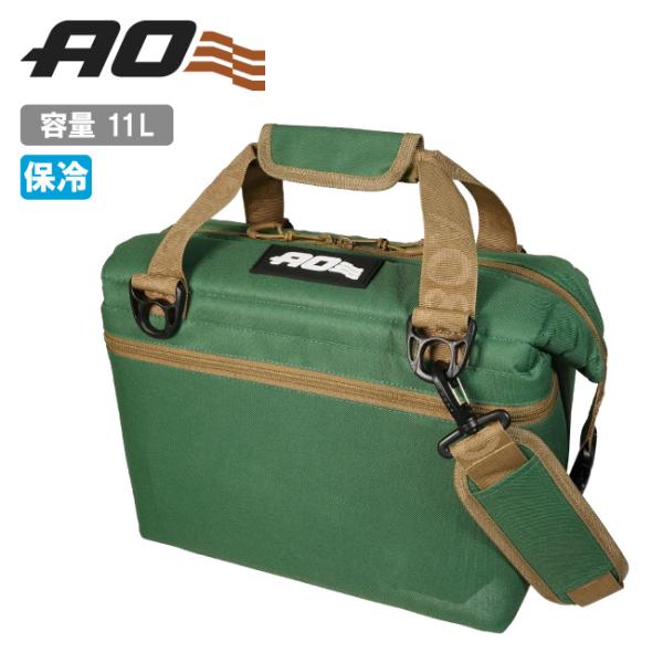 AO Coolers エーオークーラーズ 12パックキャンバスソフトクーラー AO12 【 防災 クーラーボックス 保冷バック 速乾 軽量 アウトドア キャンプ 】