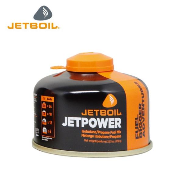 JETBOIL ジェットボイル ジェットパワー100G 1824332 【アウトドア/キャンプ/ガスカートリッジ/BBQ/日本正規品】