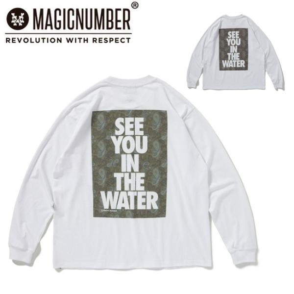 MAGICNUMBER マジックナンバー DARK PAISLEY SEE YOU IN THE WATER L/S T-SHIRT ダークペイズリーシーユーインザウォーターロングスリーブティーシャツ 24AW-MN012 【 長袖 トップ...
