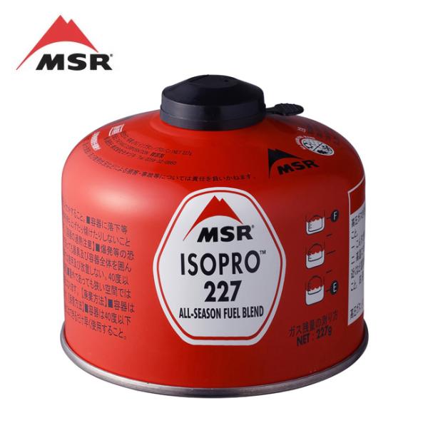 MSR エムエスアール イソプロ 227 36928 【アウトドア/キャンプ/ガス/OD缶】