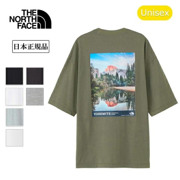 THE NORTH FACE ザ・ノース・フェイス S/S Yosemite Scenery Tee ショートスリーブヨセミテシーナリーティー NT32436 【 トップス 半袖 Tシャツ ビッグシルエット コットン UVケア ユニセックス...