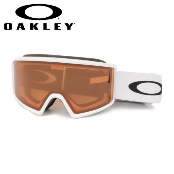 2024 OAKLEY オークリー Target Line L ターゲットライン Matte White Prizm Persimmon OO7120-23 【日本正規品/スノーボード/スキー/PRIZM】