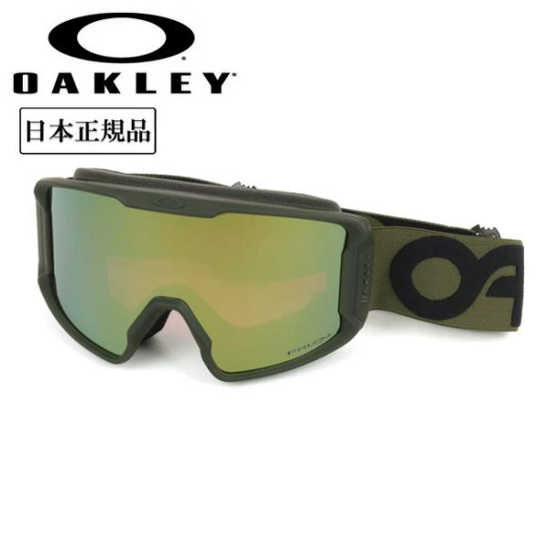 2025 OAKLEY オークリー Line Miner L ラインマイナー Matte B1B New Dark Brush Prizm Sage Gold Iridium OO7070-F0 【 日本正規品 ゴーグル スノーボード スキ...