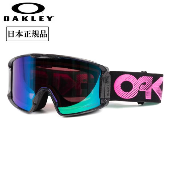 2025 OAKLEY オークリー Line Miner L ラインマイナー Black Galaxy Prizm Argon Iridium OO7070-H4 【 長谷川帝勝 日本正規品 ゴーグル スノーボード スキー PRIZM 】