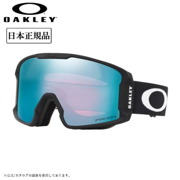 2025 OAKLEY オークリー Line Miner M ラインマイナー Matte Black Prizm Sapphire Iridium OO7093-03 【 日本正規品 ゴーグル スノーボード スキー PRIZM 】