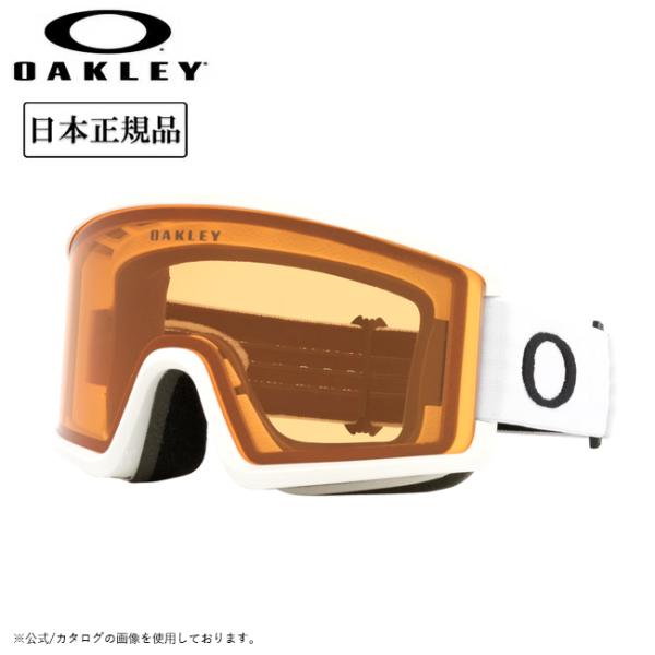 2025 OAKLEY オークリー Target Line M ターゲットライン Matte White Persimmon OO7121-06 【 日本正規品 ゴーグル スノーボード スキー 】