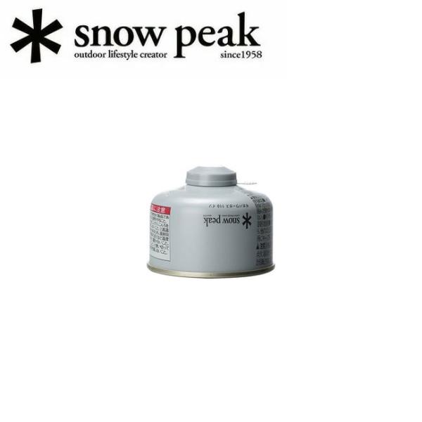 Snow Peak スノーピーク ガスカートリッジ GigaPower Fuel 110 Iso ギガパワーガス 110イソ GP-110SR 【SP-STOV】【BBQ】【GLIL】燃料 ガス ストーブ・ランタン