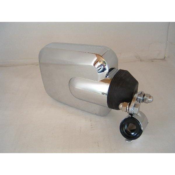 外寸：208ｗ×117ｈ×55ｄ曲率：平面鏡面サイズ:100mm×130mm　本体:クロームメッキ取付適応サイズ２８φ材質：本体/ＡＢＳ樹脂KM-973※ＰＣにより実際の商品と色が異なって見える場合があります。 ※三菱ふそう大型車スーパーグ...
