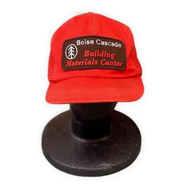 【商品名】K-BRAND Boise Cascade 　TRUCKER CAP【サイズ】表記：フリー　スナップバックで調節　　　　【状態】ランク：C (やや傷や汚れあり) 　＊付属品は画像の通りです。