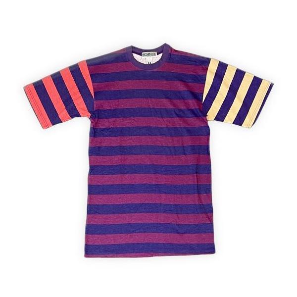 【商品名】LONG JOHN  BORDER MULTI T-SHIRTS【サイズ】表記：M　　　　【状態】ランク：A (未使用に近い) 　＊付属品は画像の通りです。　