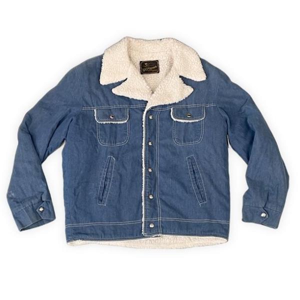 【商品名】WESTWIND SPORTSWEAR　BOA JACKT【サイズ】表記：なし　実寸からXL位　　　　【状態】ランク：C (やや傷や汚れあり) 　＊付属品は画像の通りです。