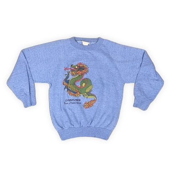 【商品名】RN62591 monterey　80-90's SWEAT CREW 【サイズ】表記：ユース L 10-12【状態】ランク：B (目立った傷や汚れなし) 　＊付属品は画像の通りです。