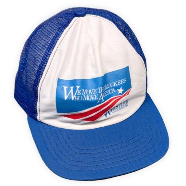 【商品名】DG　Trucker Cap "WHISTLER RADAR DETECTORS"【サイズ】フリー　スナップバック　　　　【状態】ランク：C (やや傷や汚れあり) 　＊付属品は画像の通りです。