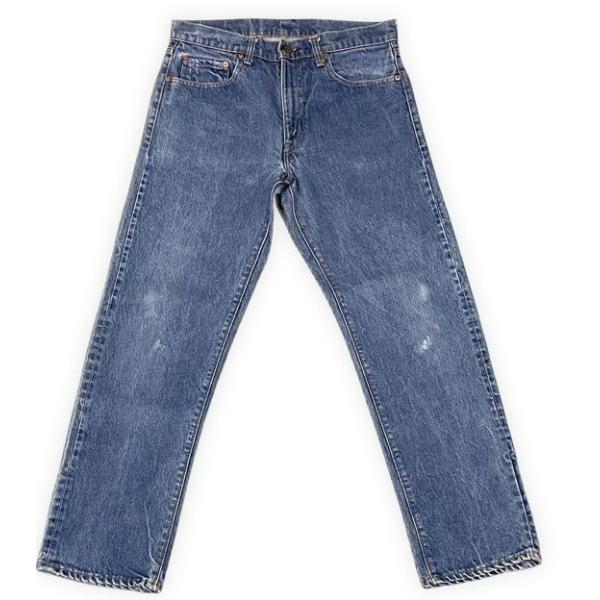【商品名】 LEVI'S 505-0217【サイズ】表記：W31L29　実寸：W78L73cm　　　　【状態】 ランク：C (やや傷や汚れあり) 　＊付属品は画像の通りです。
