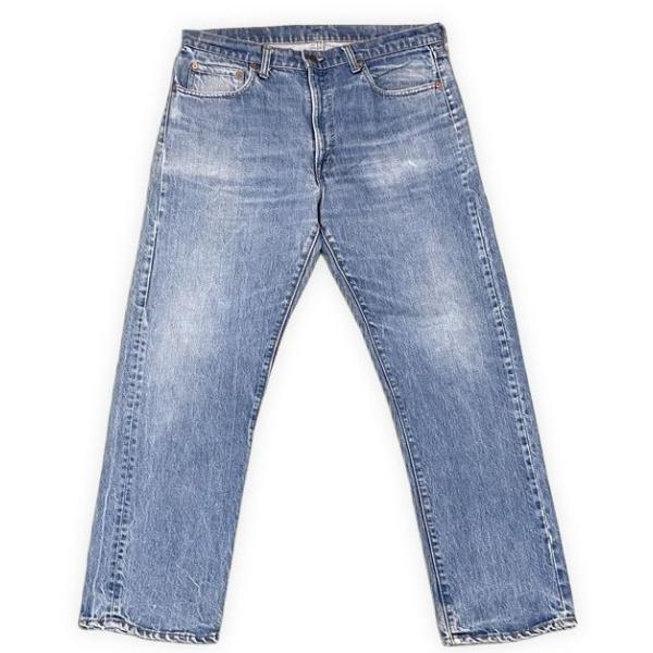 【商品名】 LEVI'S 505-0217【サイズ】表記：W36L31　実寸：W89L77cm　　　　【状態】 ランク：C (やや傷や汚れあり) 　＊付属品は画像の通りです。
