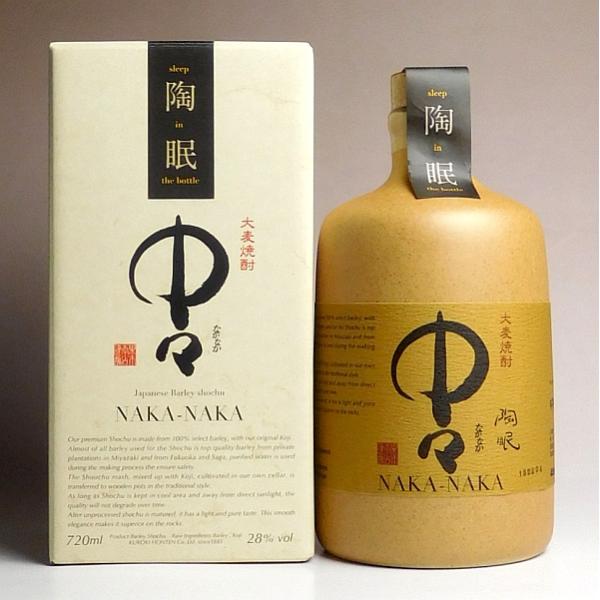 陶眠中々 麦焼酎 陶器壷入り 28度 720ml 【超目玉枠】
