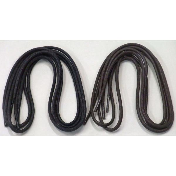 木原産業株式会社＜アクティカ＞のシューレースです。ビジネスシューズやチャッカブーツ等レースアップブーツにも合うしっかりとしたロー引きの靴紐です。リーガル・クラークス等のブランドシューズにも対応できる最適な日本製のシューレースです。★１足(２...